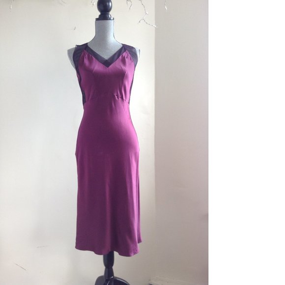 Stacy Haase | Dresses | Nwt 55 Stacy Haase 00 Silk Satin Bias Cut Slip ...